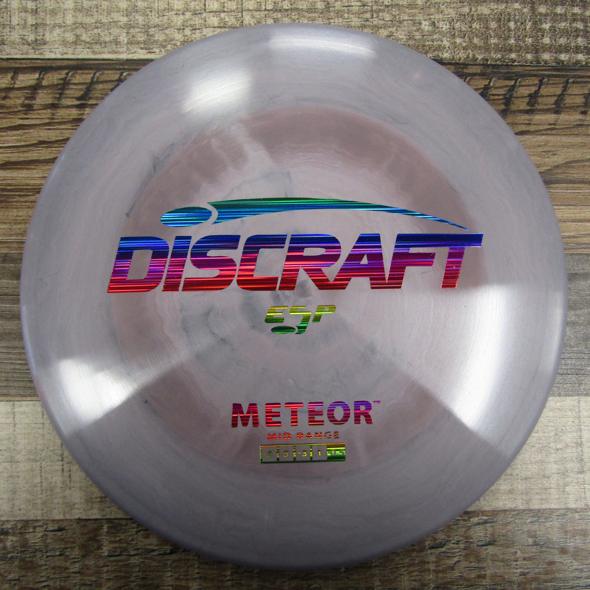 Discraft Meteor ESP Midrange Disc Golf Disc 177+ Grams Purple Gray – Pirate Disc