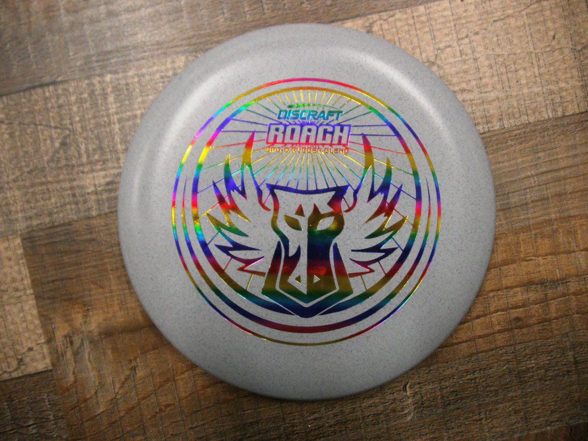 Discraft Roach Bro-D Rubber Blend Rainbow Foil Disc Golf Disc – Pirate Disc